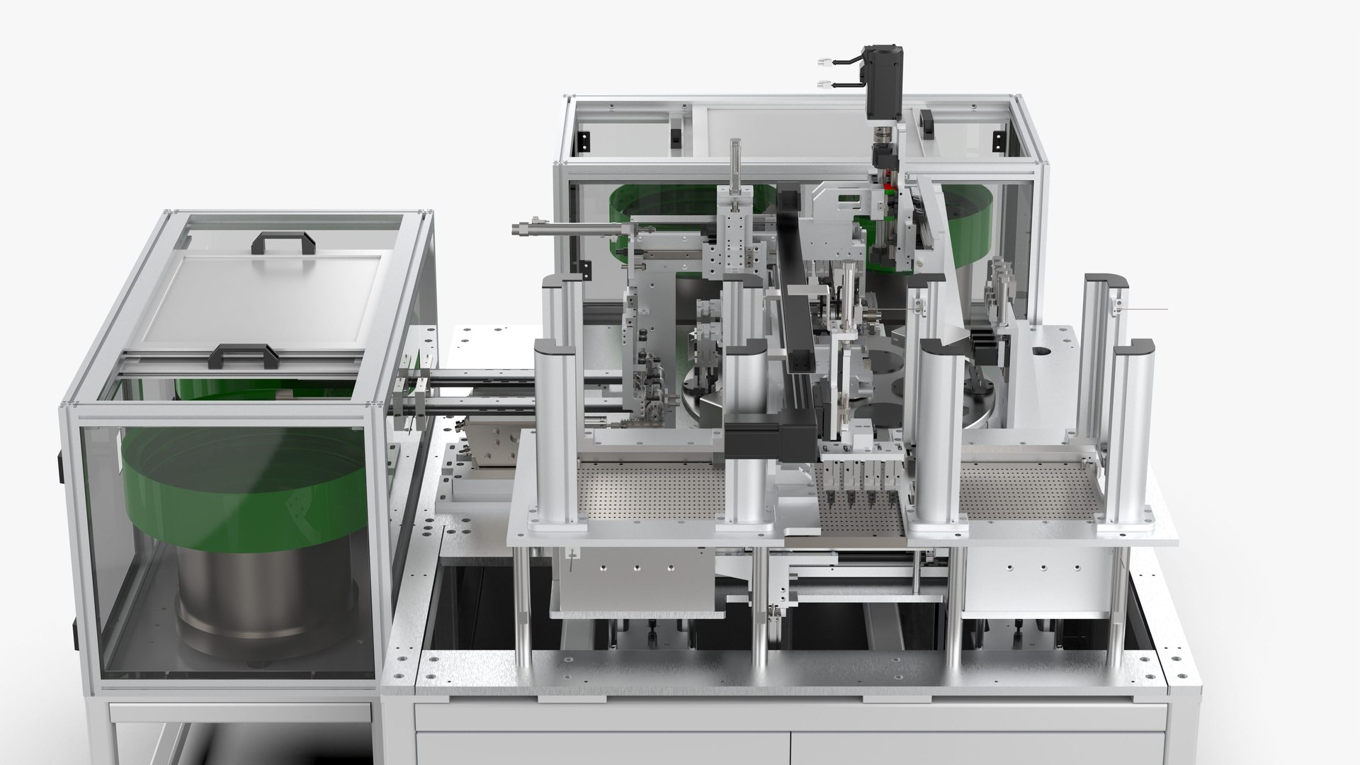 3D Automatic Spring Distribution And Assembly Swinging Machine ...