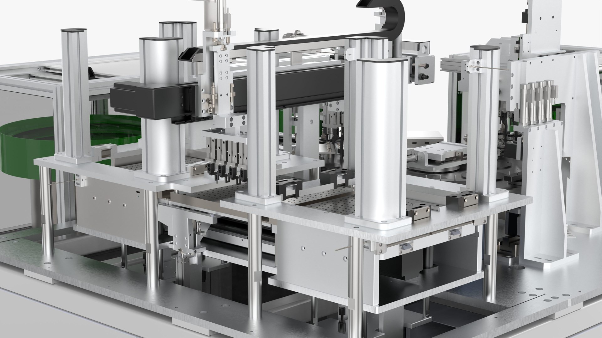 3D Automatic Spring Distribution And Assembly Swinging Machine ...