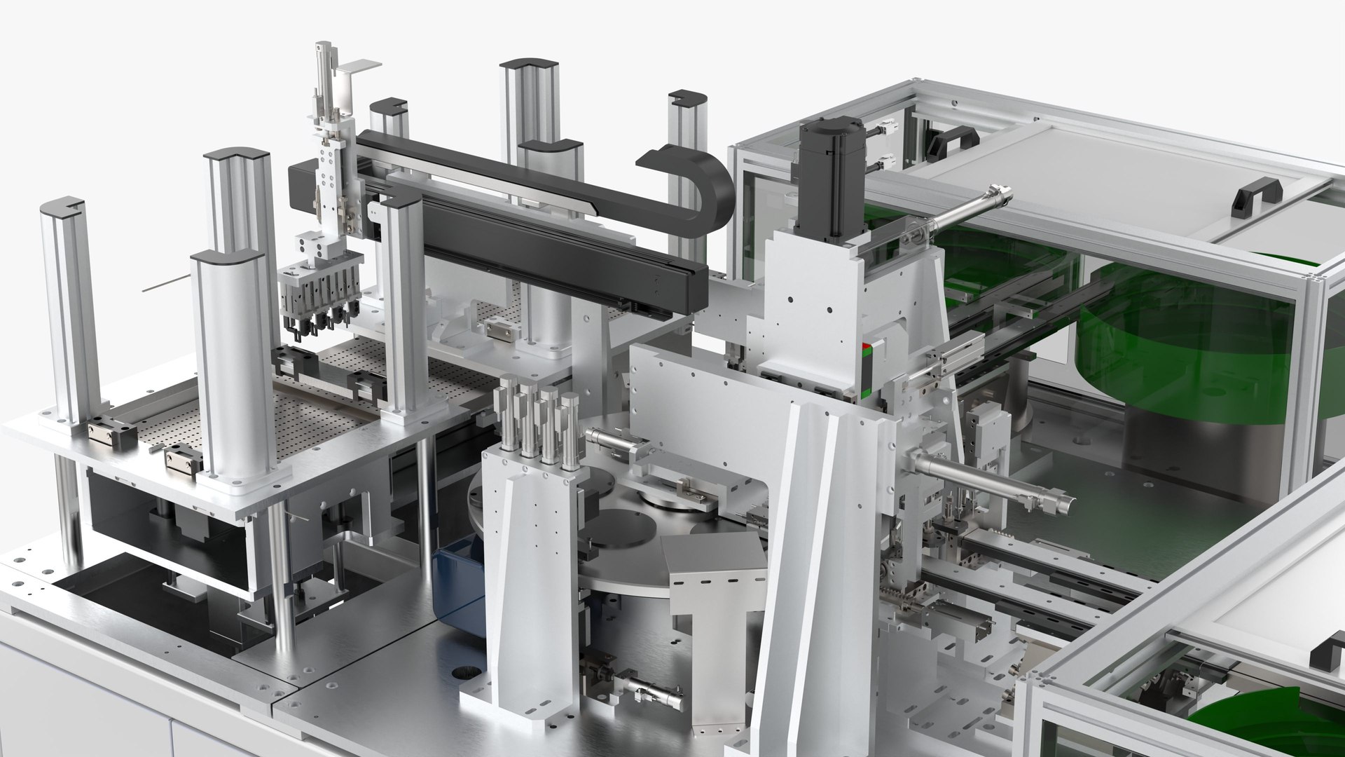 3D Automatic Spring Distribution And Assembly Swinging Machine ...