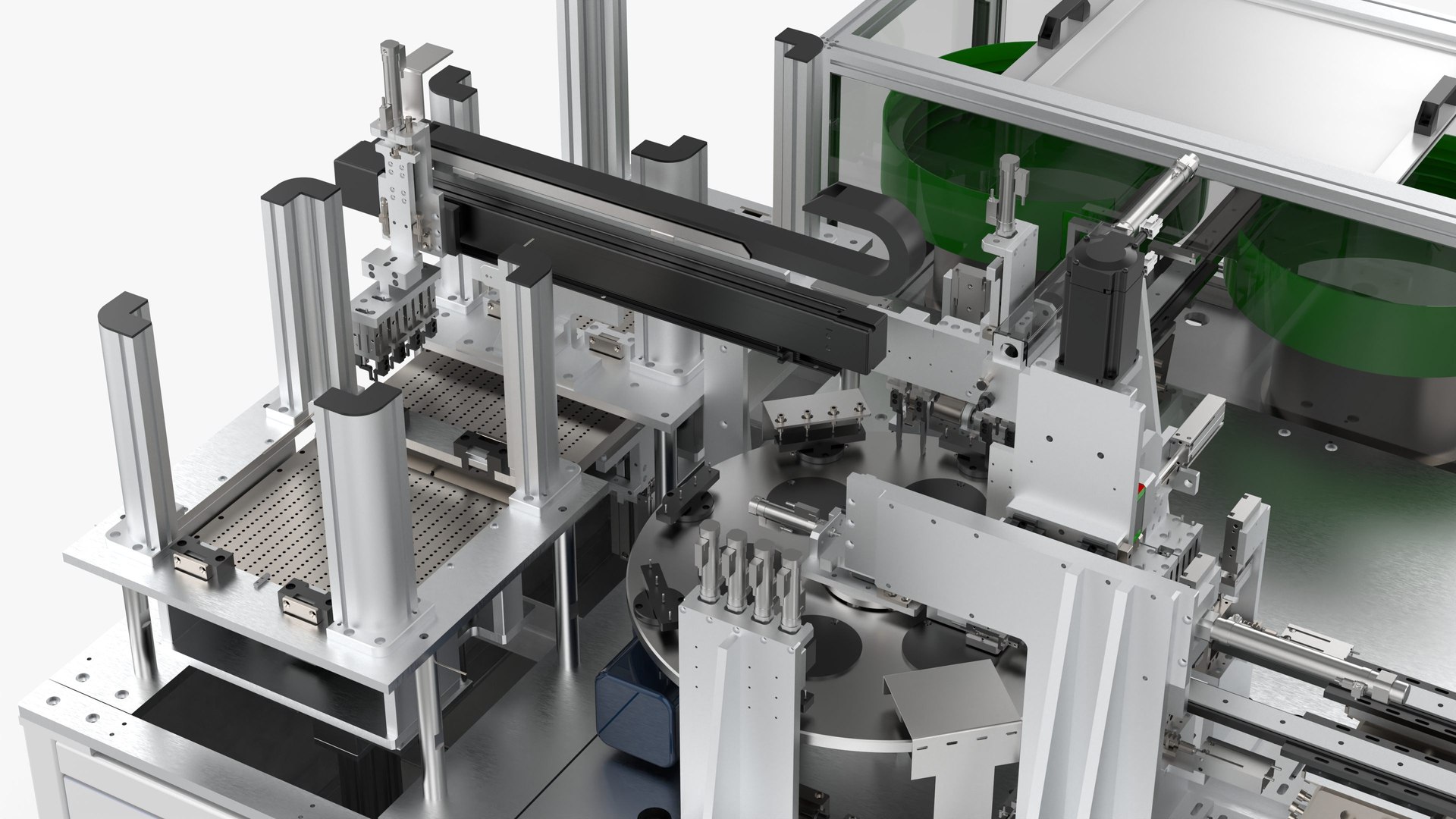 3D Automatic Spring Distribution And Assembly Swinging Machine ...