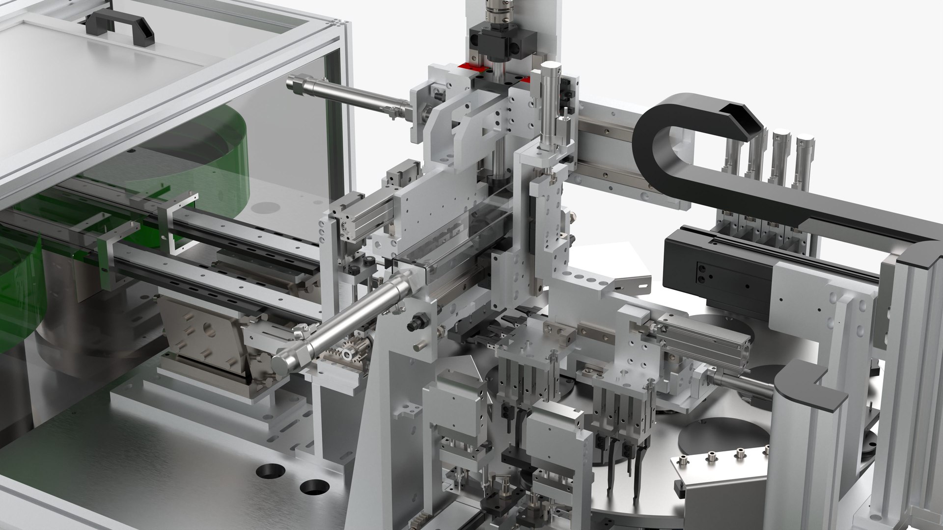 3D Automatic Spring Distribution And Assembly Swinging Machine ...