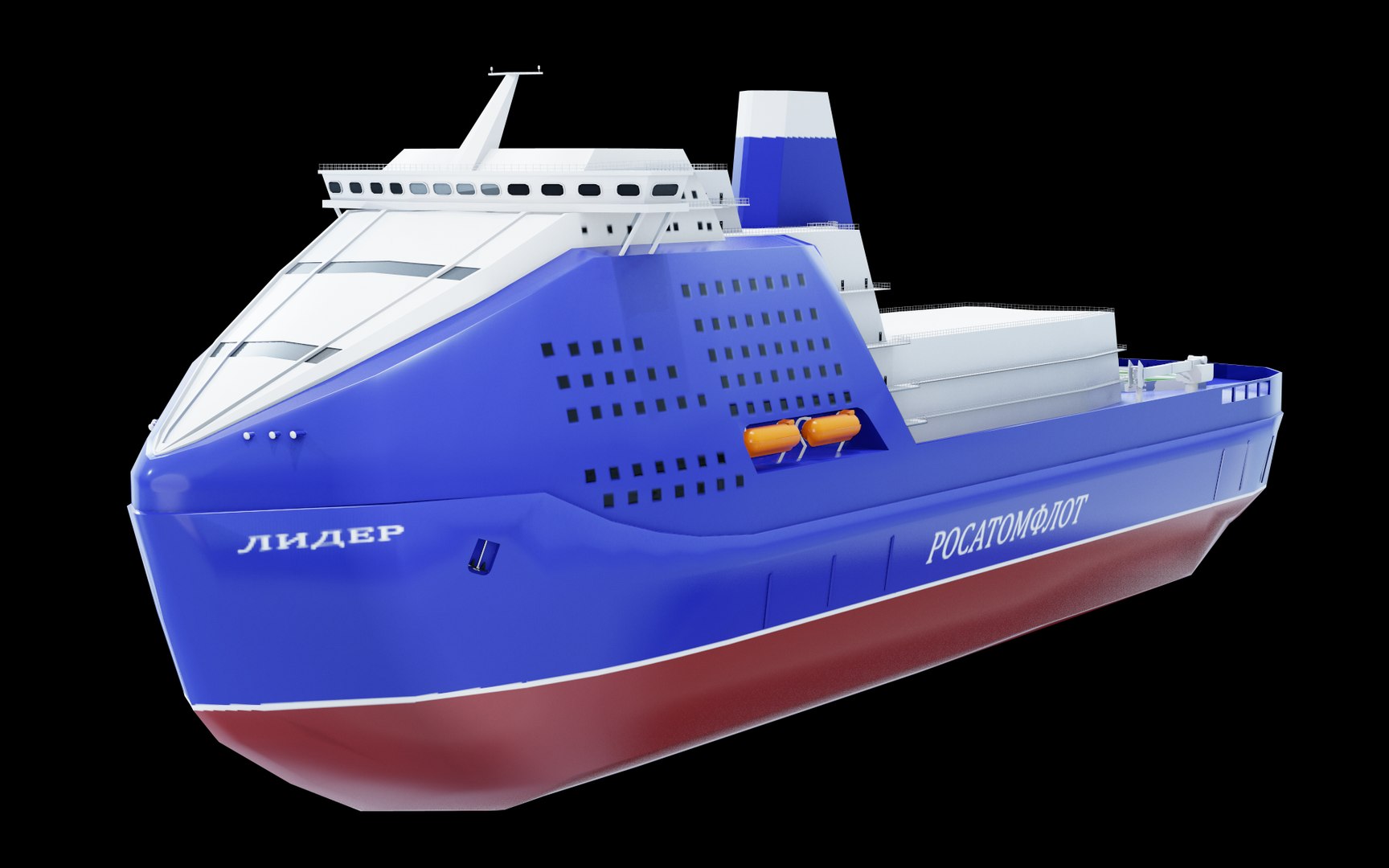3D Leader Icebreakers Model - TurboSquid 1533659