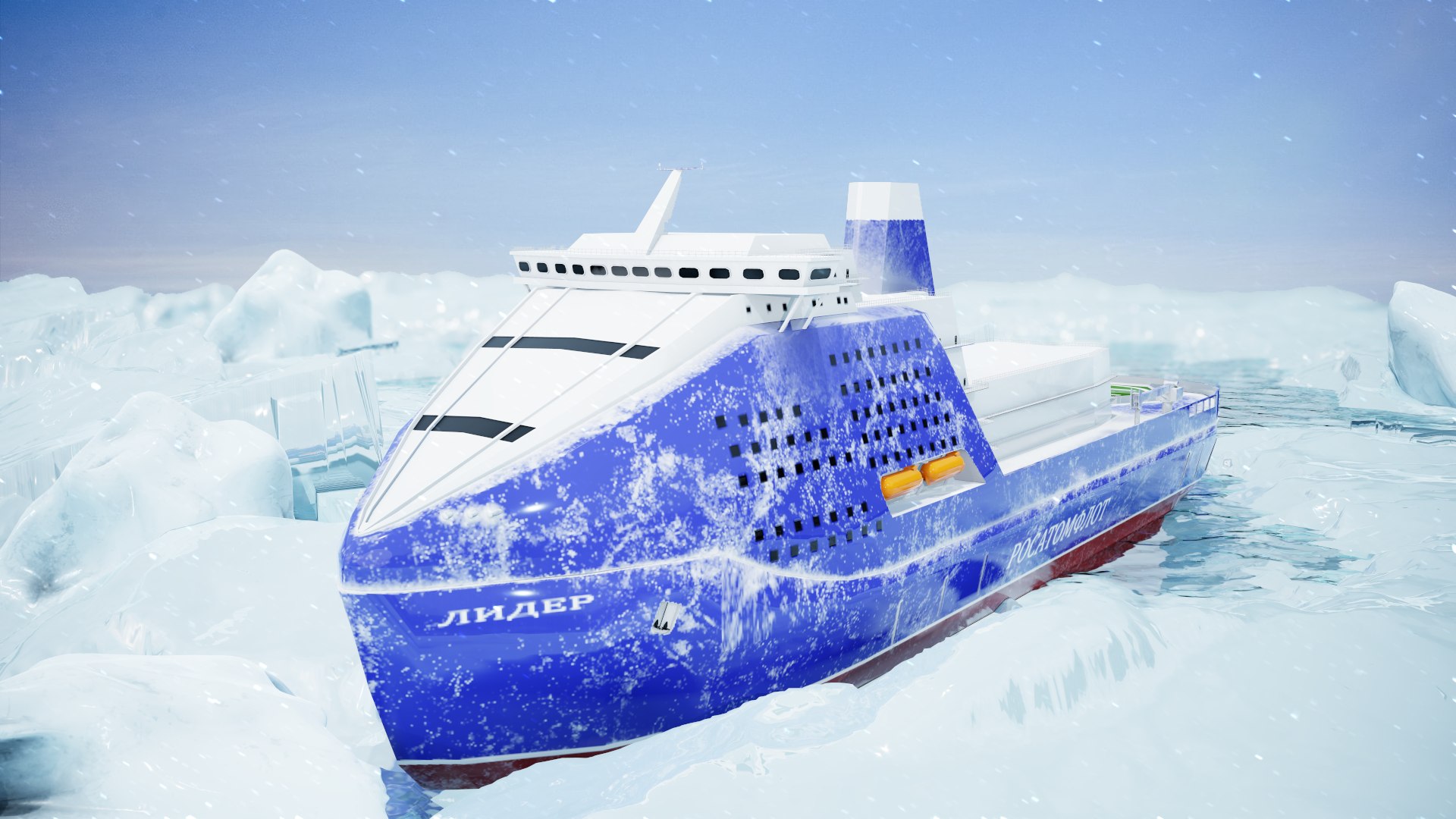 3D leader icebreakers model - TurboSquid 1533659