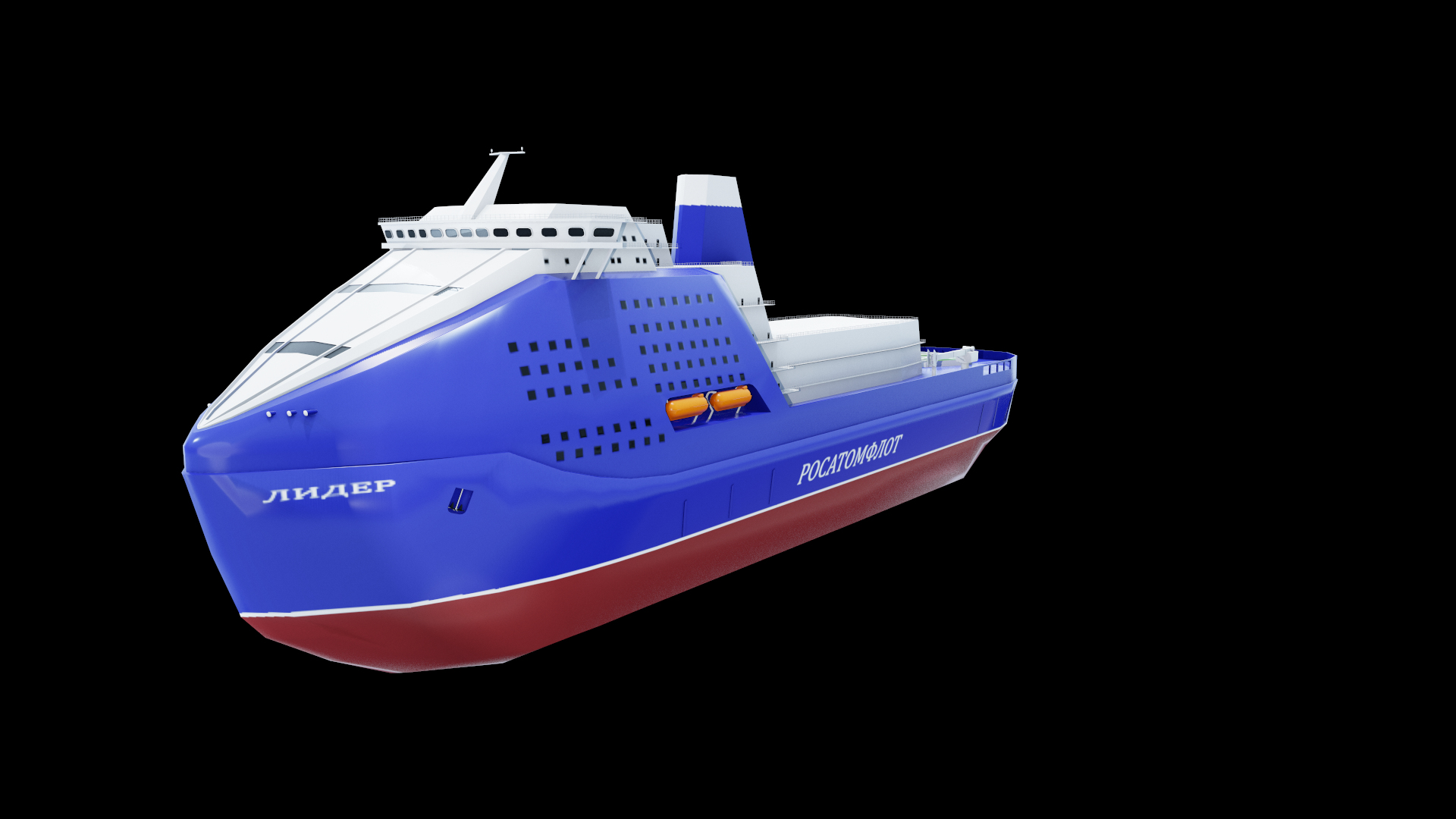 3D Leader Icebreakers Model - TurboSquid 1533659