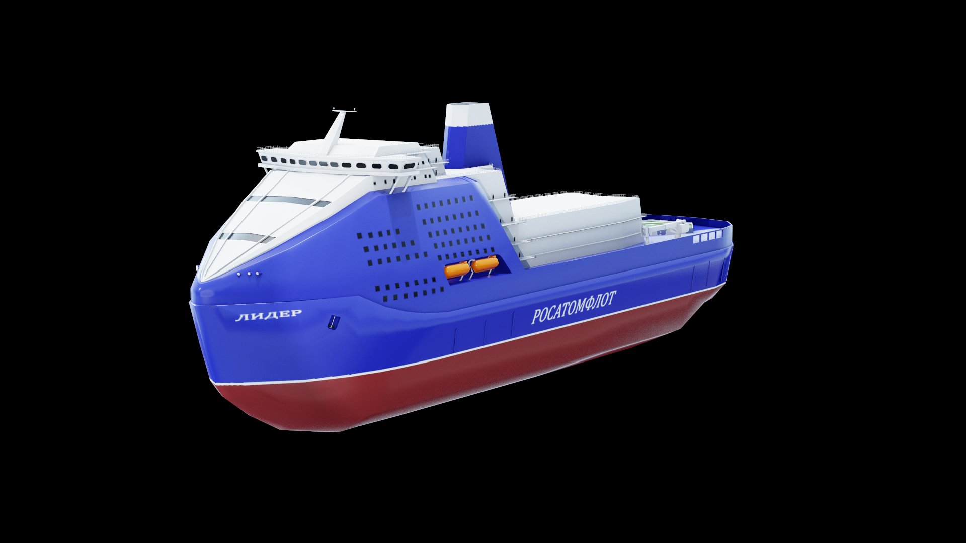 3D Leader Icebreakers Model - TurboSquid 1533659