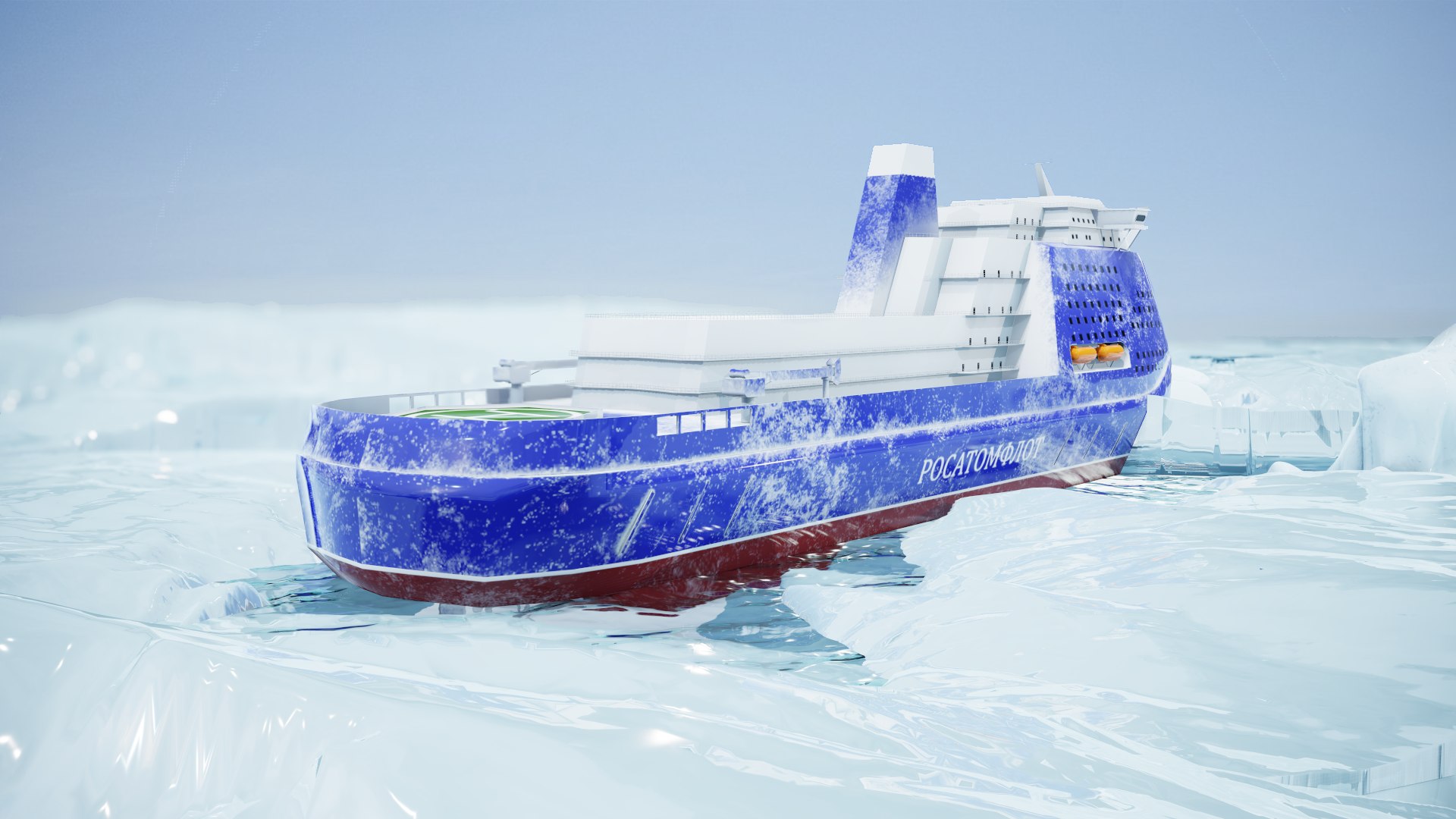 3D Leader Icebreakers Model - TurboSquid 1533659