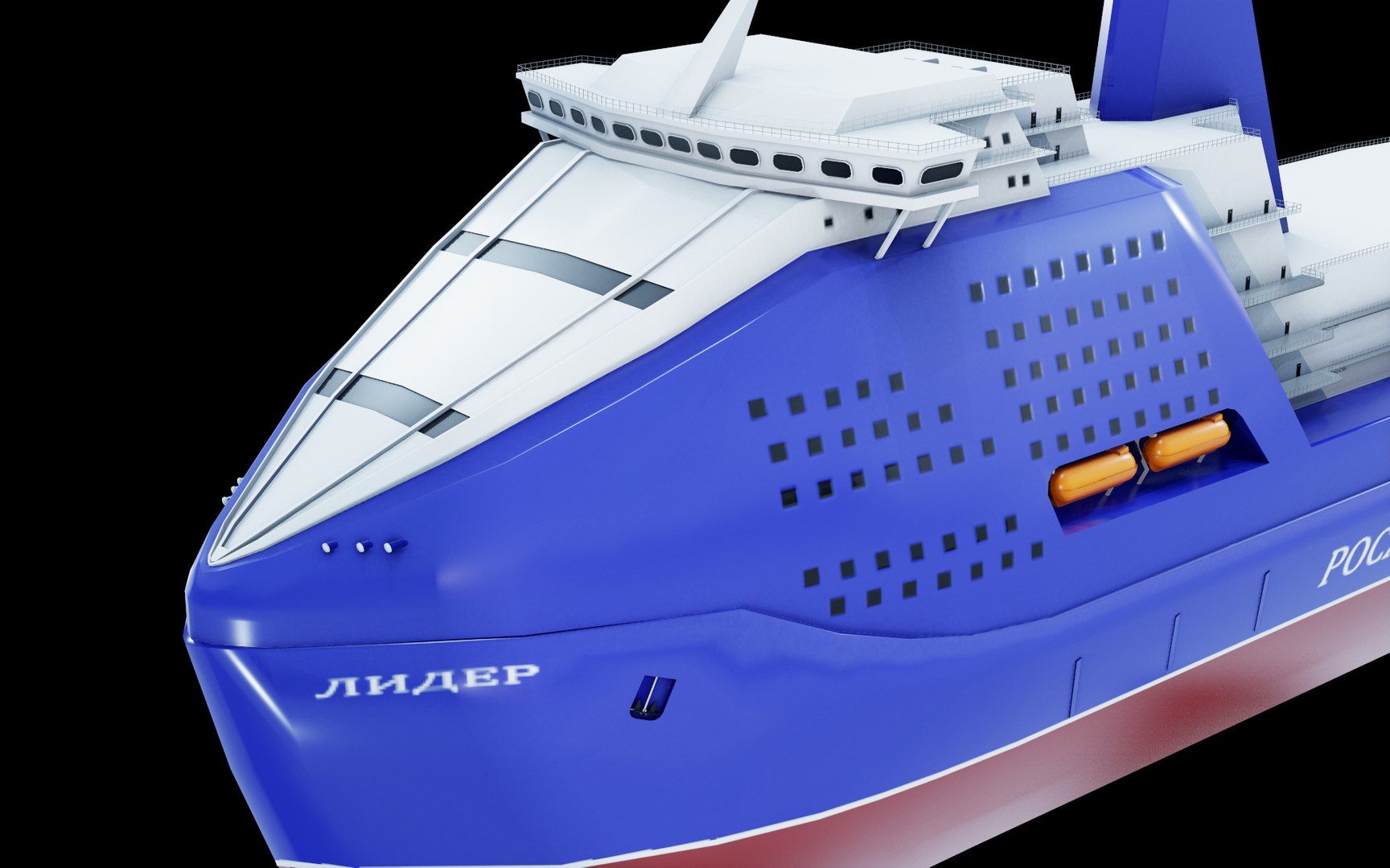 3D Leader Icebreakers Model - TurboSquid 1533659