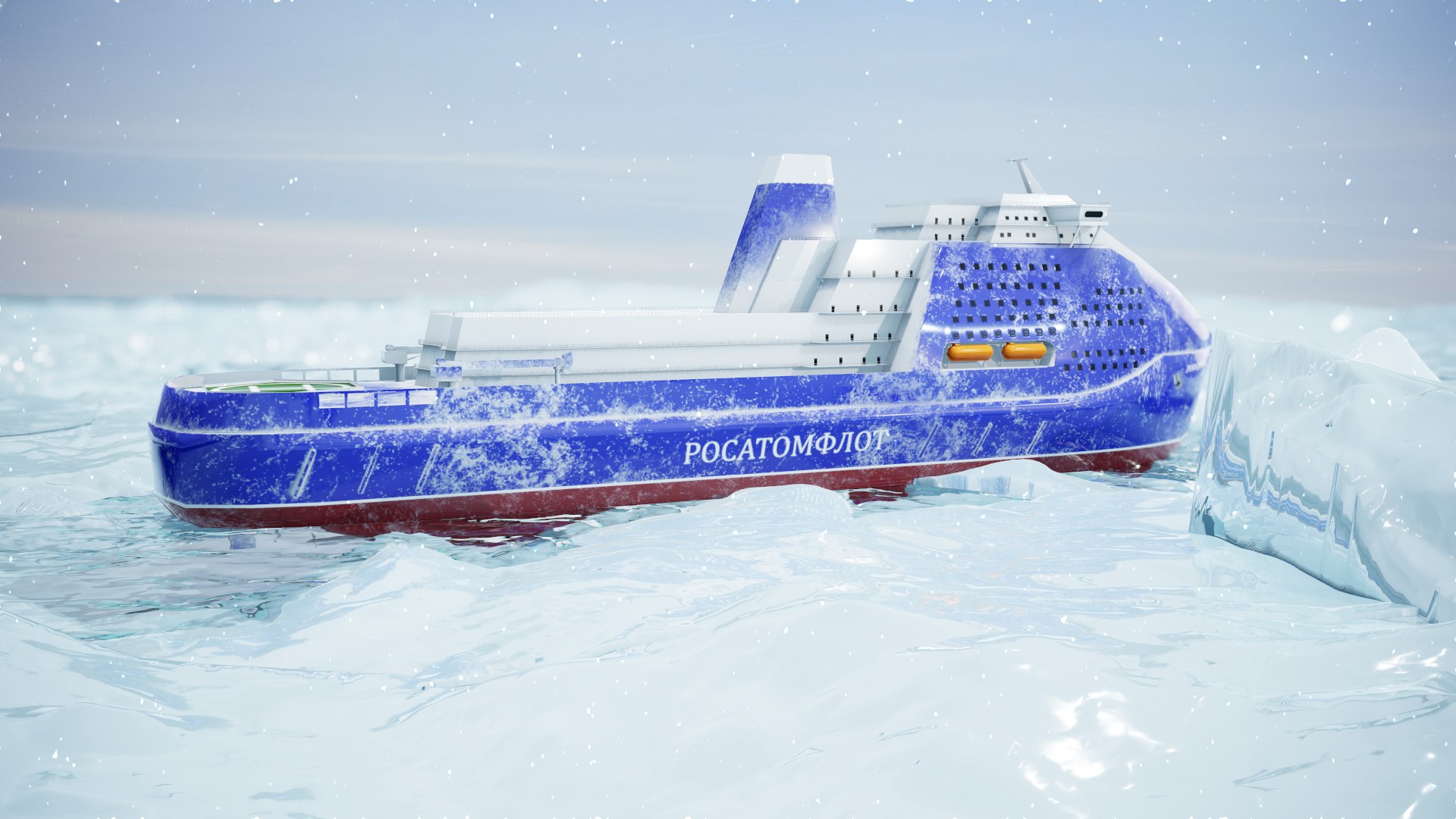 3D Leader Icebreakers Model - TurboSquid 1533659