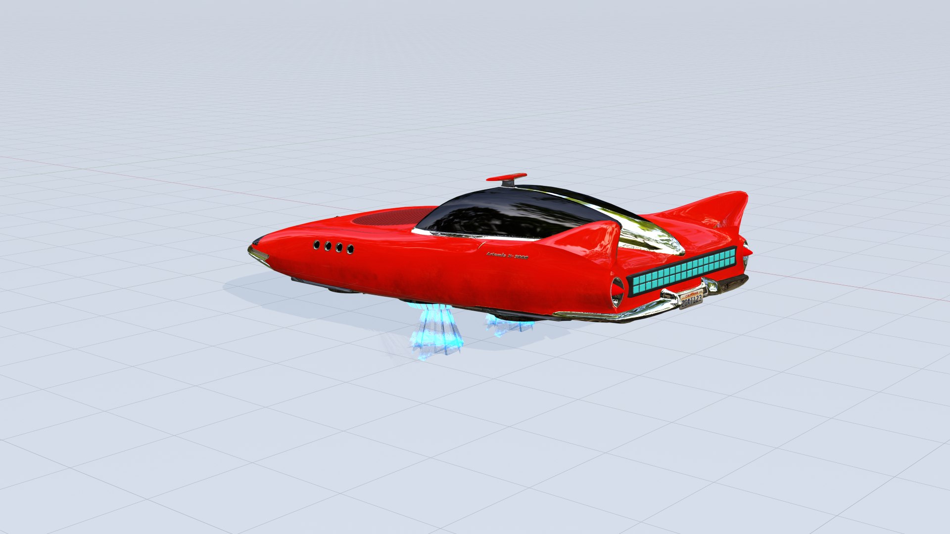 3D Hover Car - TurboSquid 2362857