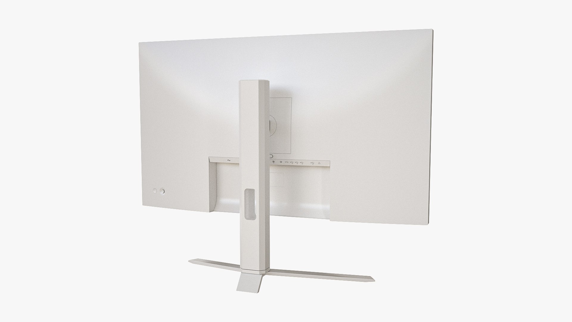 32-Inch Monitor White Model - TurboSquid 2098023