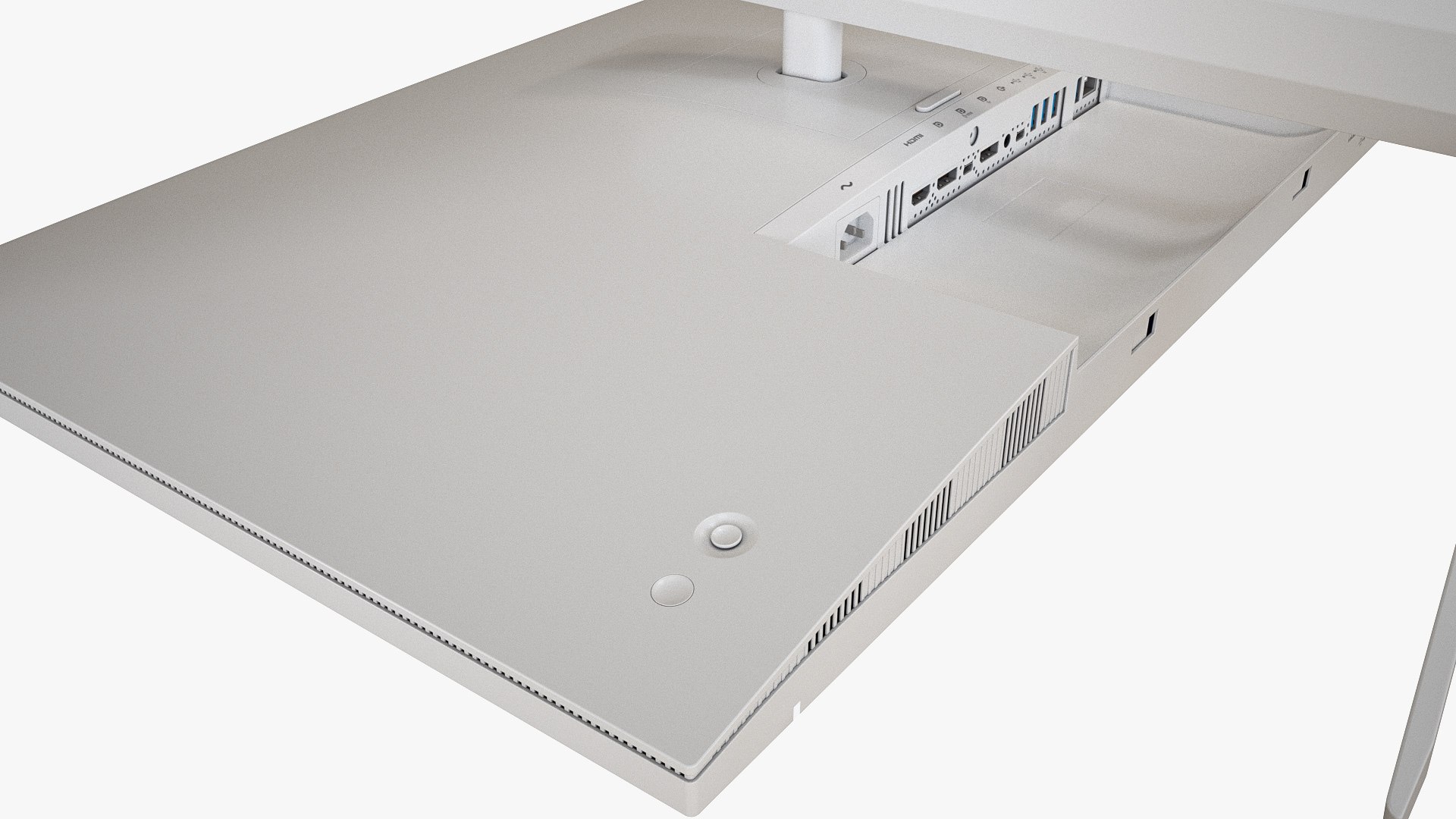 32-Inch Monitor White Model - TurboSquid 2098023