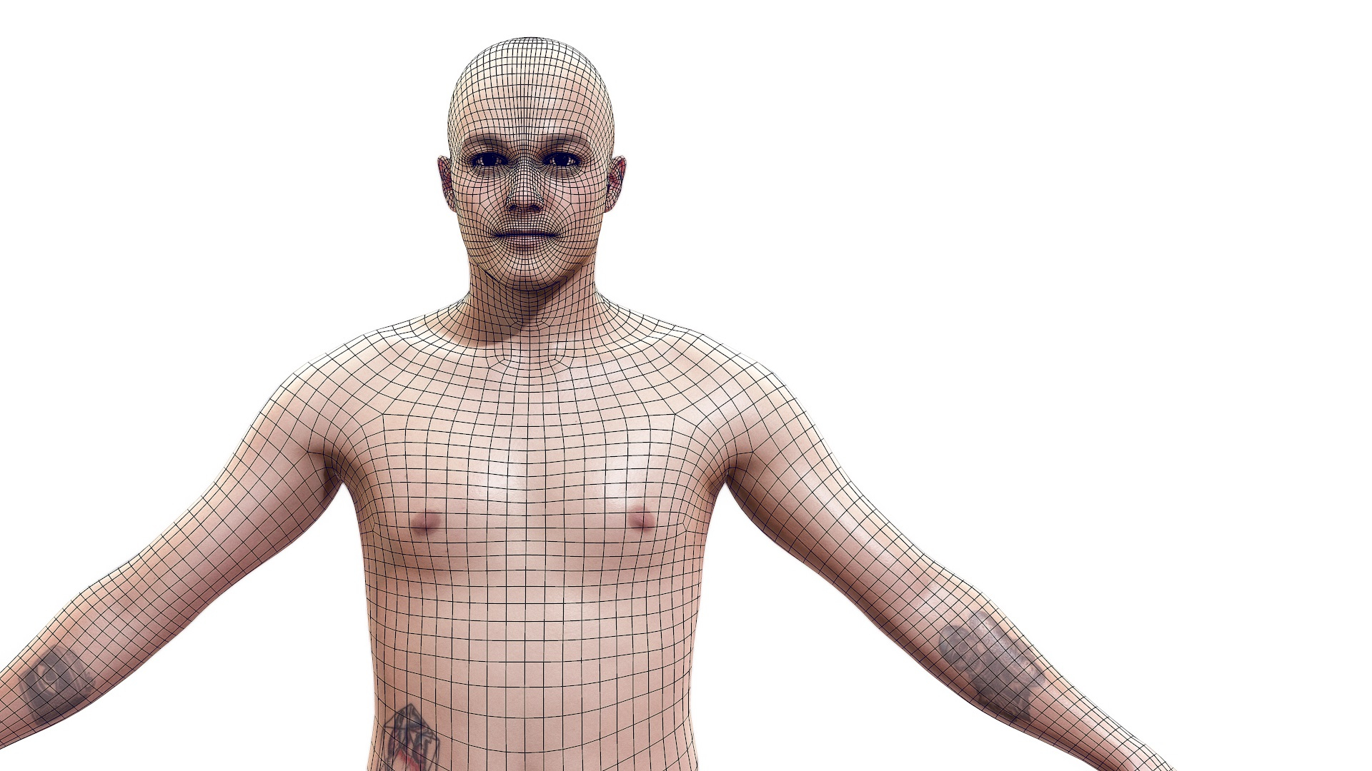 character humans - scans 3d model