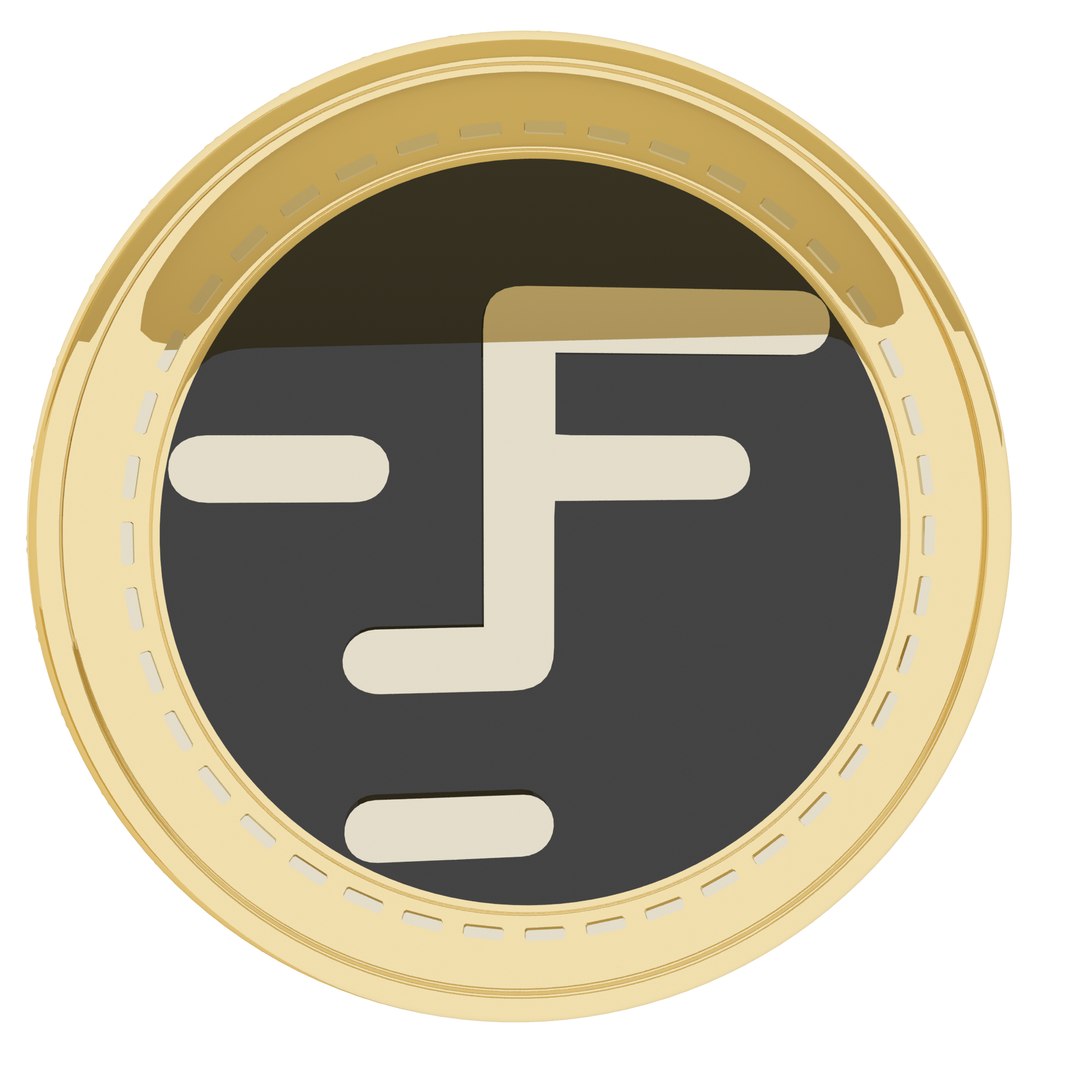 Faceter Cryptocurrency Gold Coin 3D model - TurboSquid 1856127
