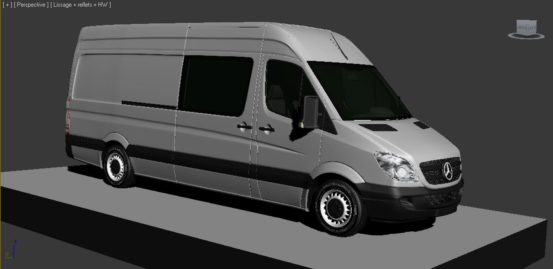 Mercedes Sprinter 3d Max