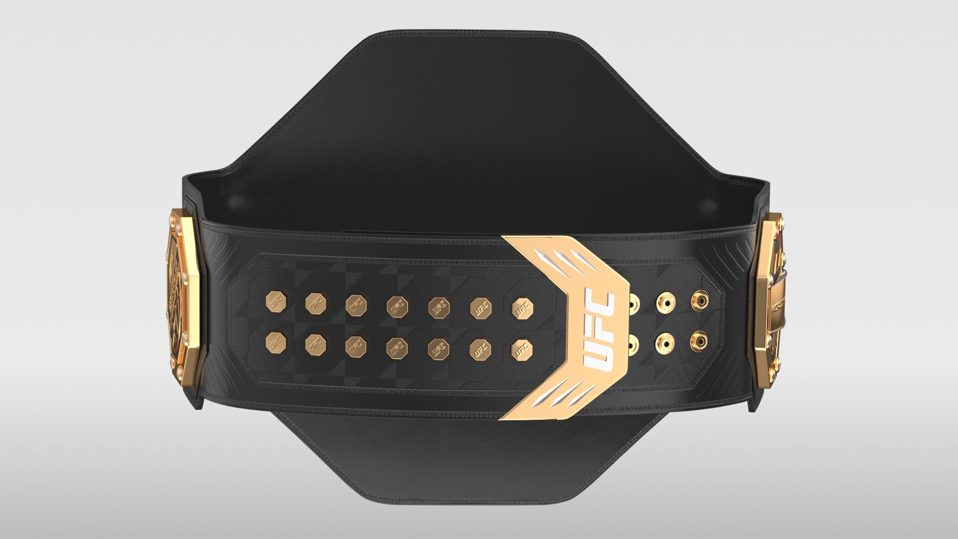 Realistic Ufc Champion Belt 3D Model - TurboSquid 1475436