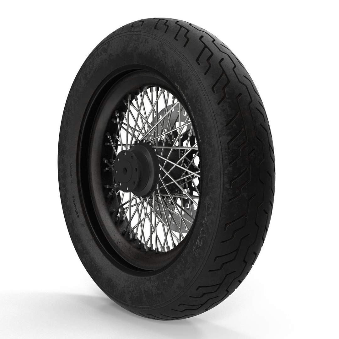 3d Motorcycle Wheel