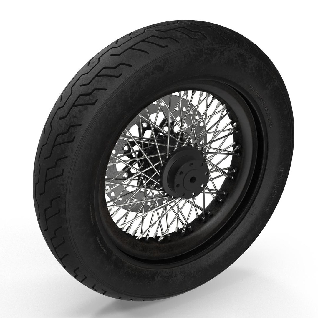3d Motorcycle Wheel