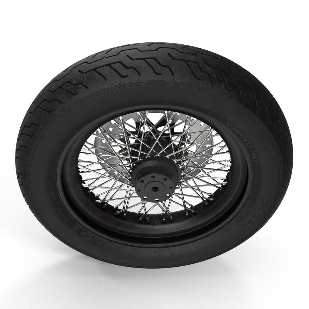 3d Motorcycle Wheel