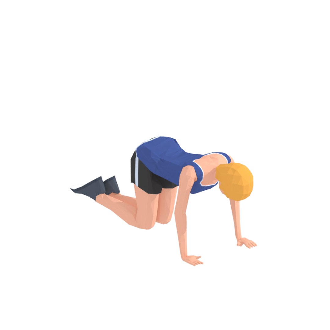 3D animations exercise woman - TurboSquid 1706070