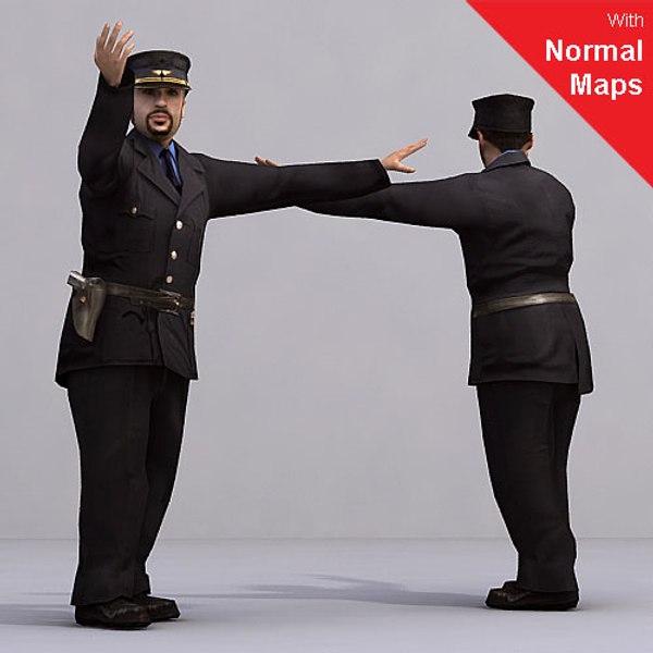 Police Officer Avatar 3D Models for Download | TurboSquid