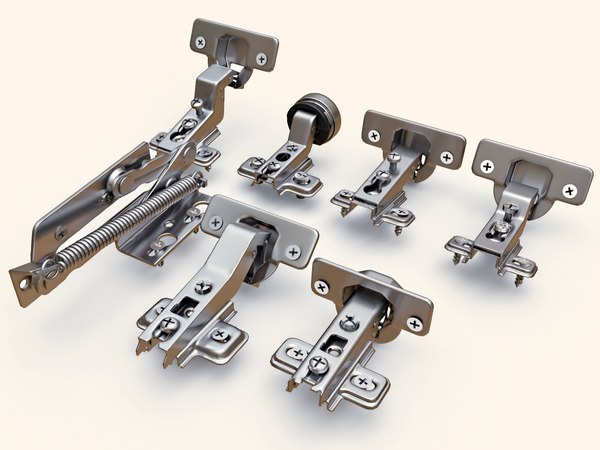 scale blum hinge 3d model