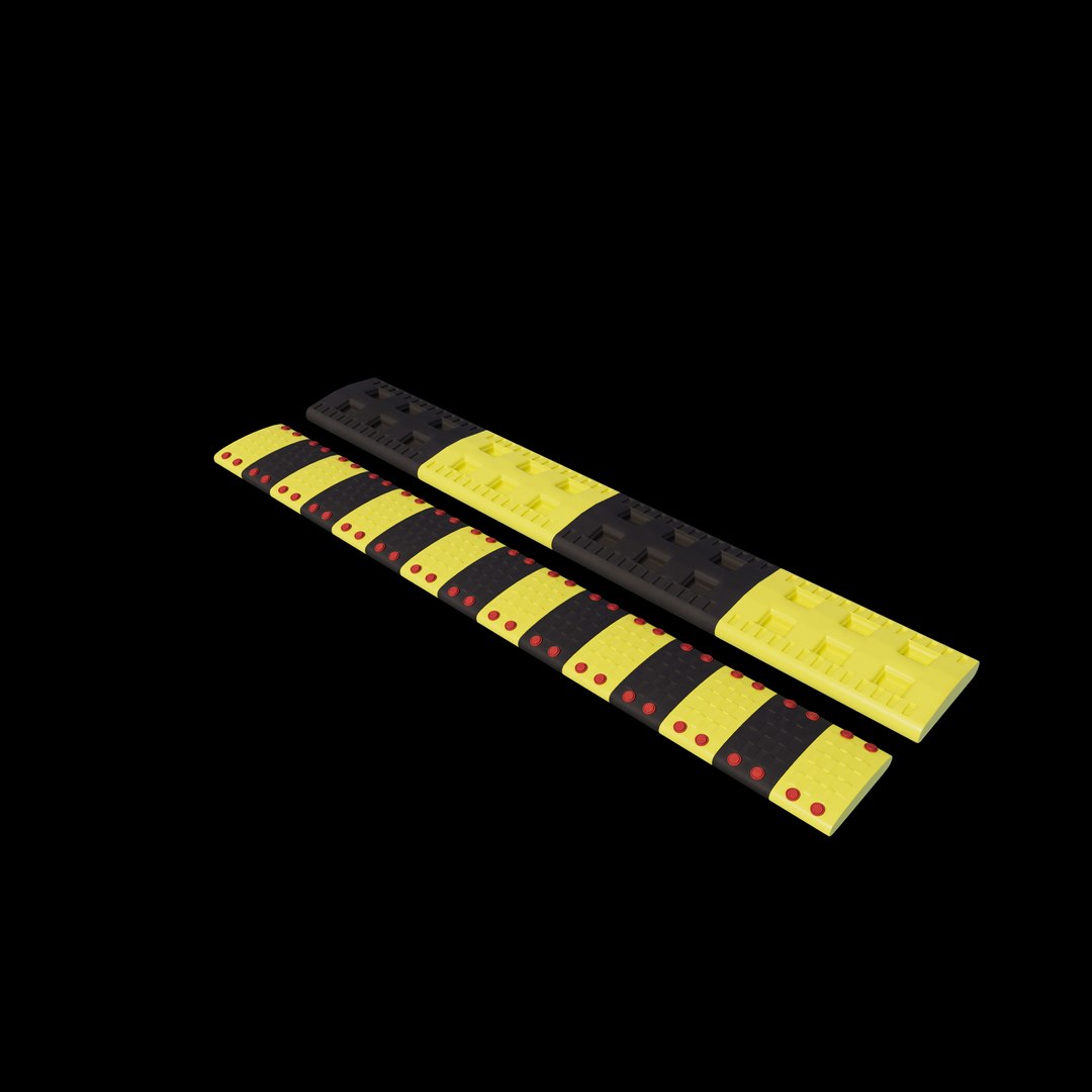 Speed Bump 3D Model 3D Model - TurboSquid 2345178