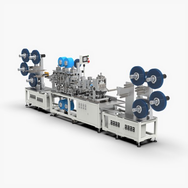 Automatic Lithium Battery Powered Tab Forming Machine 3D 모델 ...