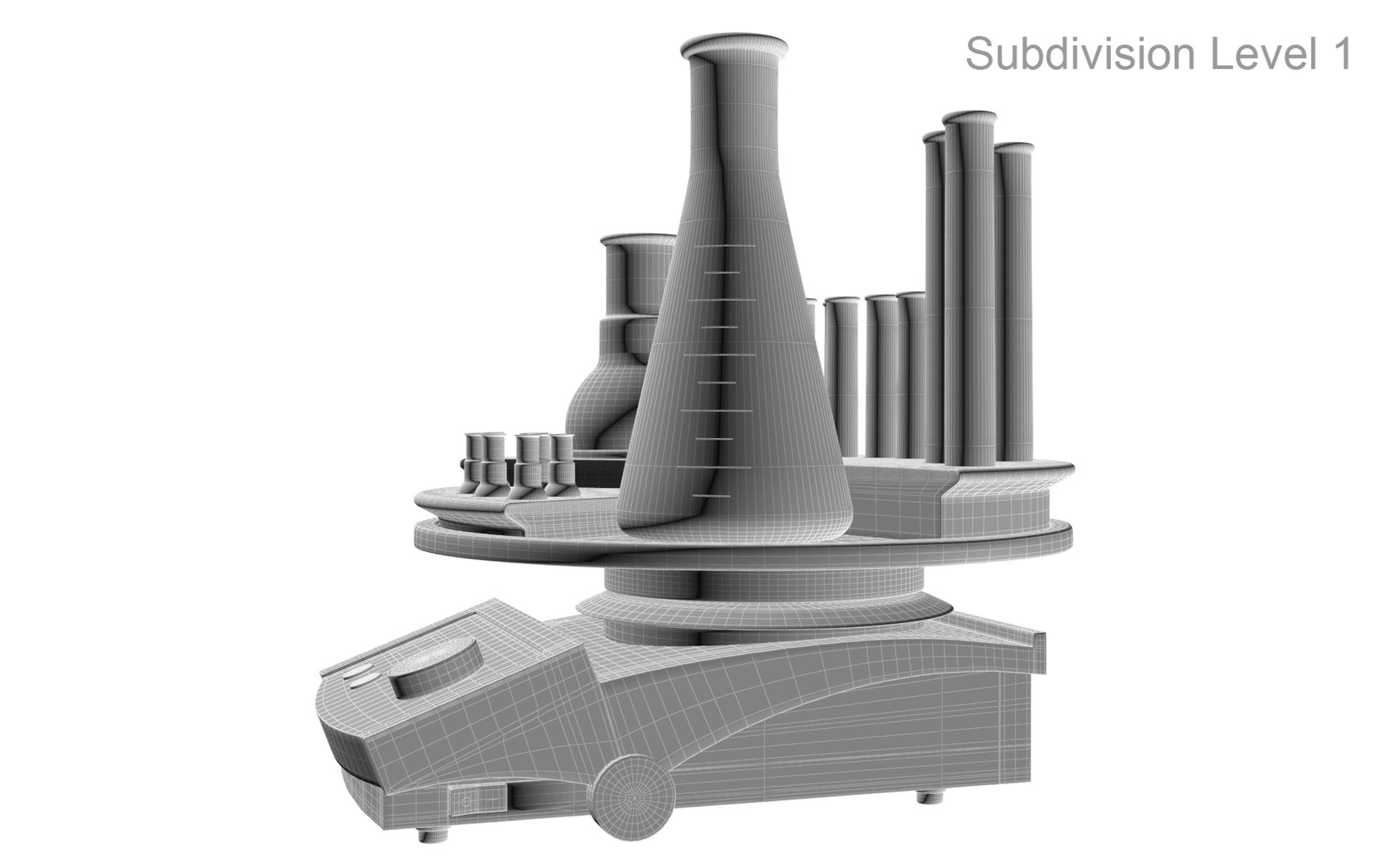 3D Multi-Experiment Work Station - TurboSquid 2039165