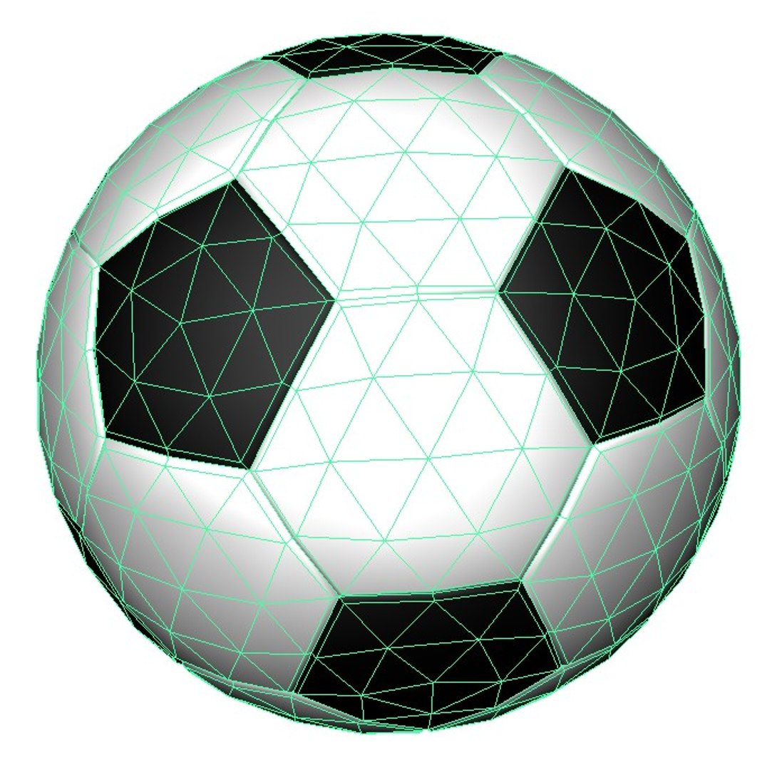 3D soccer ball model - TurboSquid 1260461
