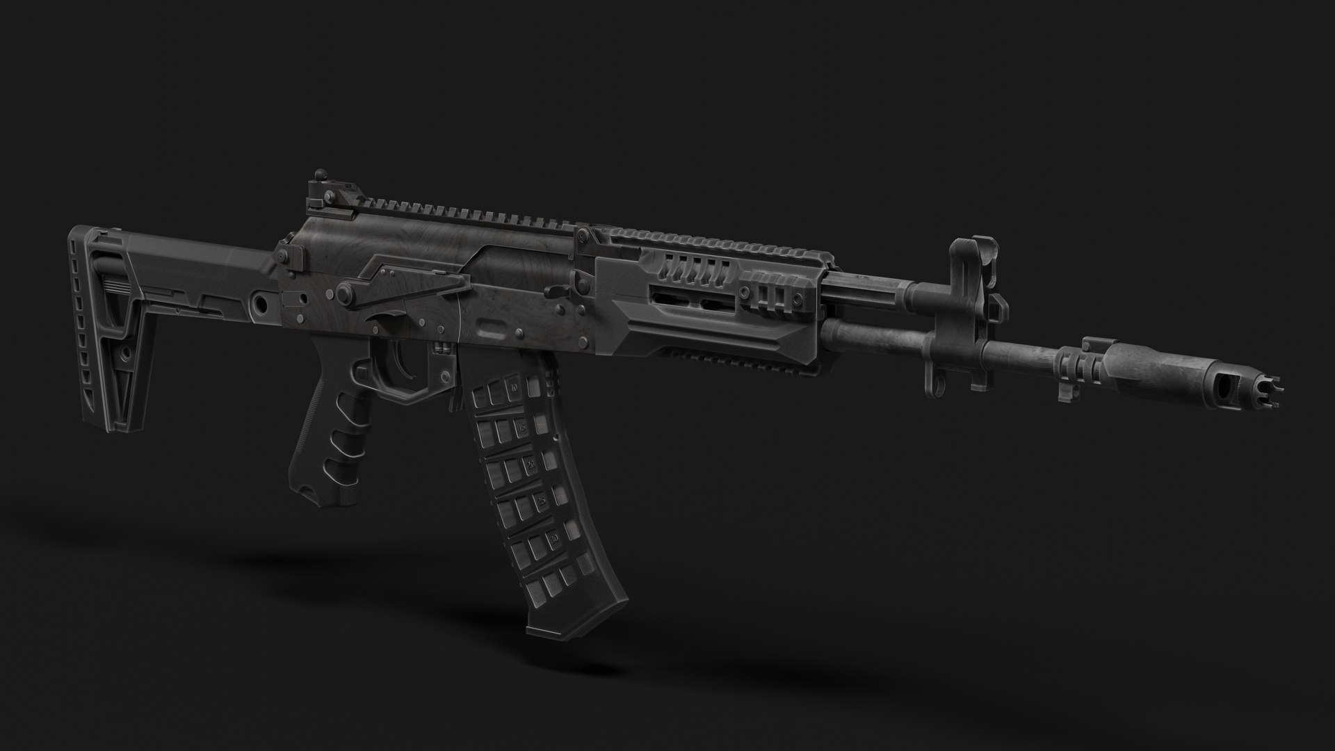 Kalashnikov AK-12 3D Model - TurboSquid 2340525