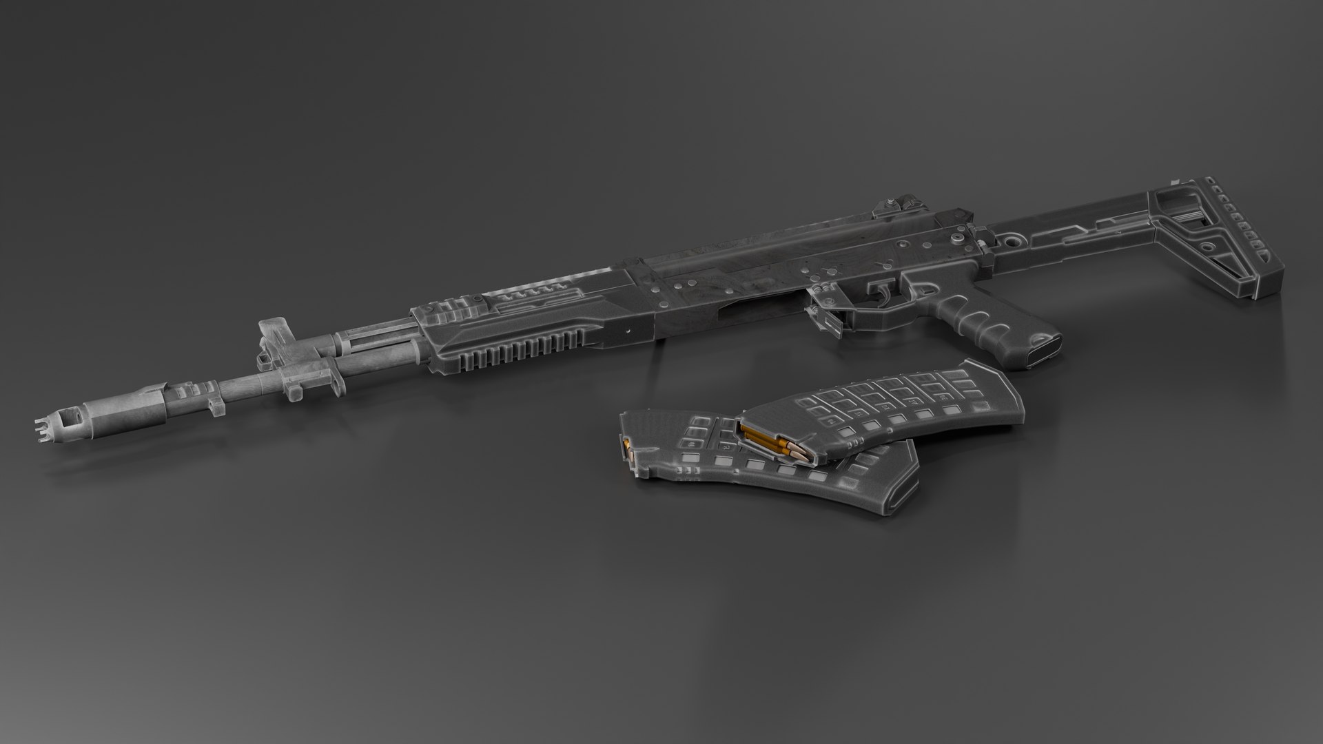 Kalashnikov AK-12 3D Model - TurboSquid 2340525
