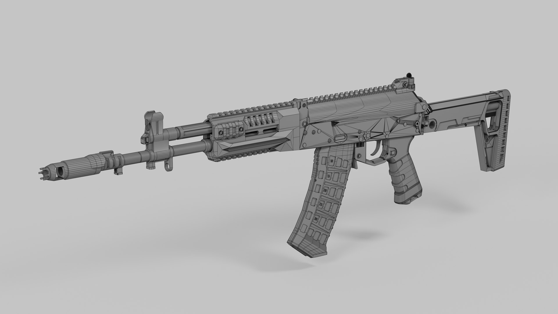 Kalashnikov AK-12 3D Model - TurboSquid 2340525