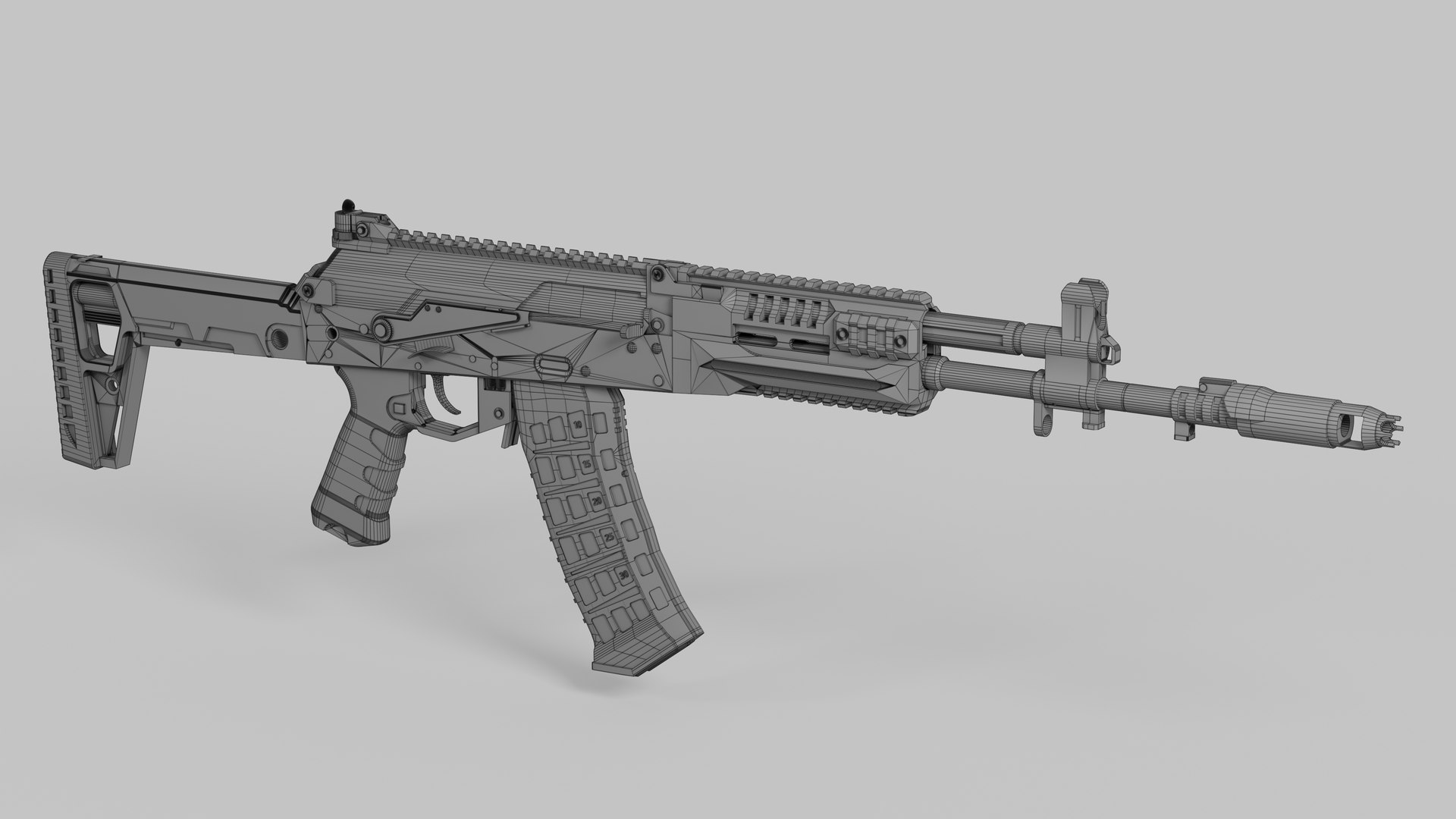 Kalashnikov AK-12 3D Model - TurboSquid 2340525
