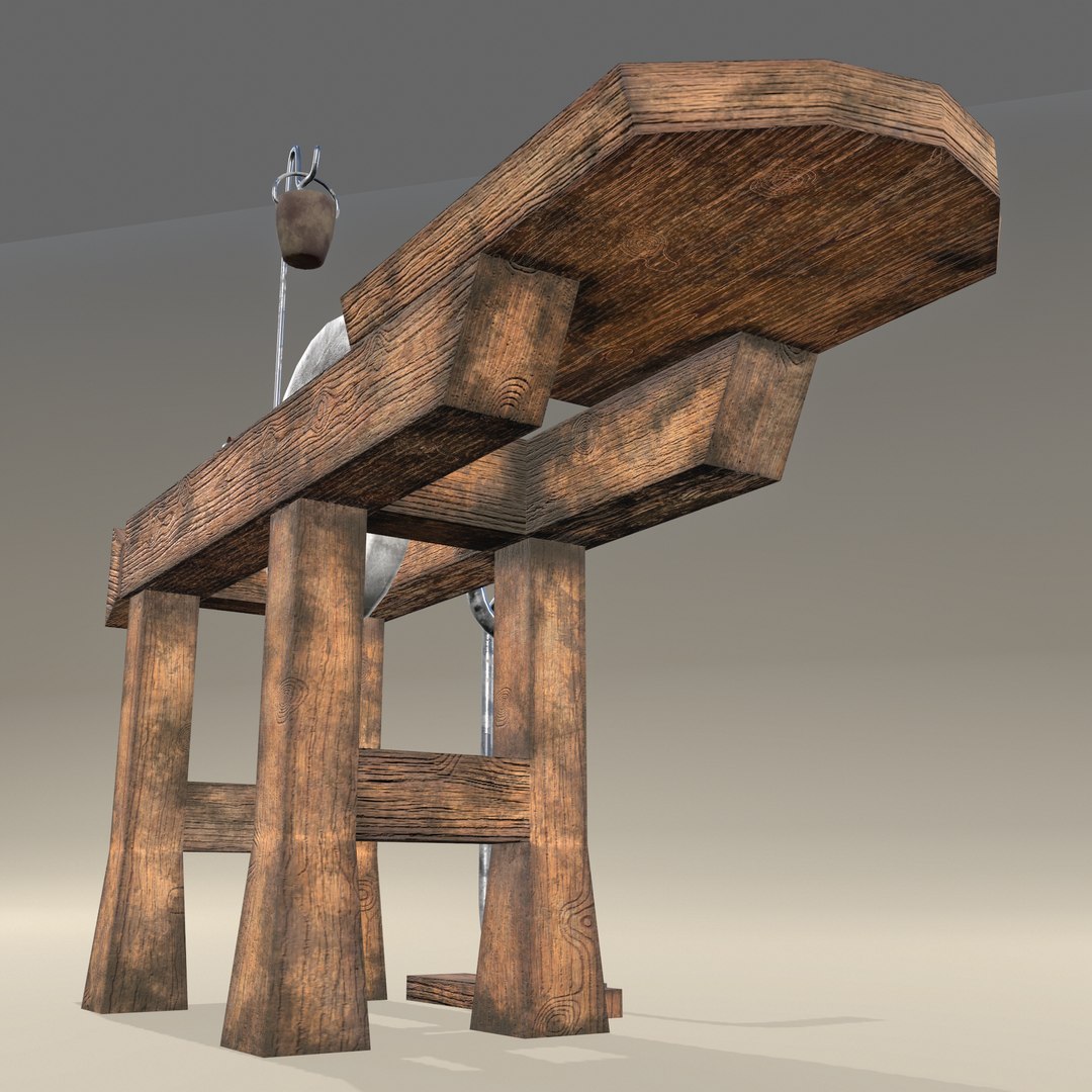 Grindstone medieval 3D model - TurboSquid 1393391