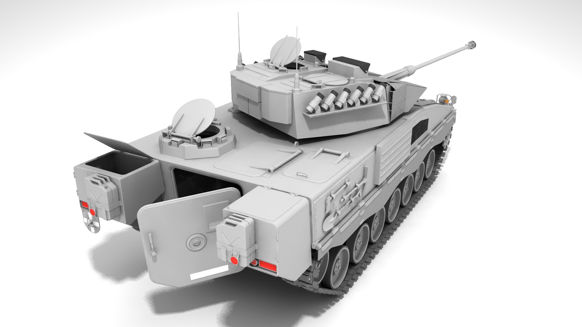 3D IFV ASCOD Pizarro Ulan Model - TurboSquid 1713127