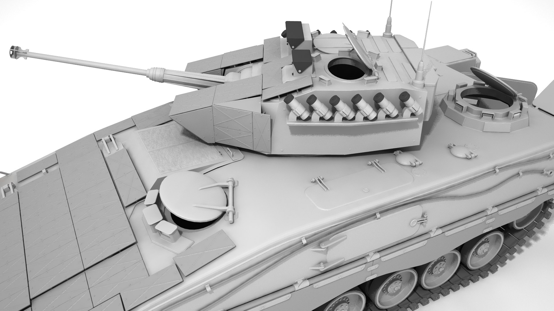 3D IFV ASCOD Pizarro Ulan Model - TurboSquid 1713127