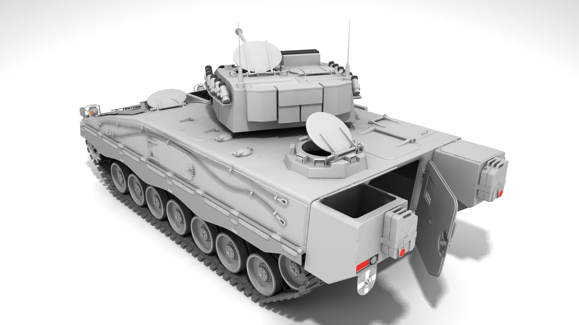 3D IFV ASCOD Pizarro Ulan Model - TurboSquid 1713127
