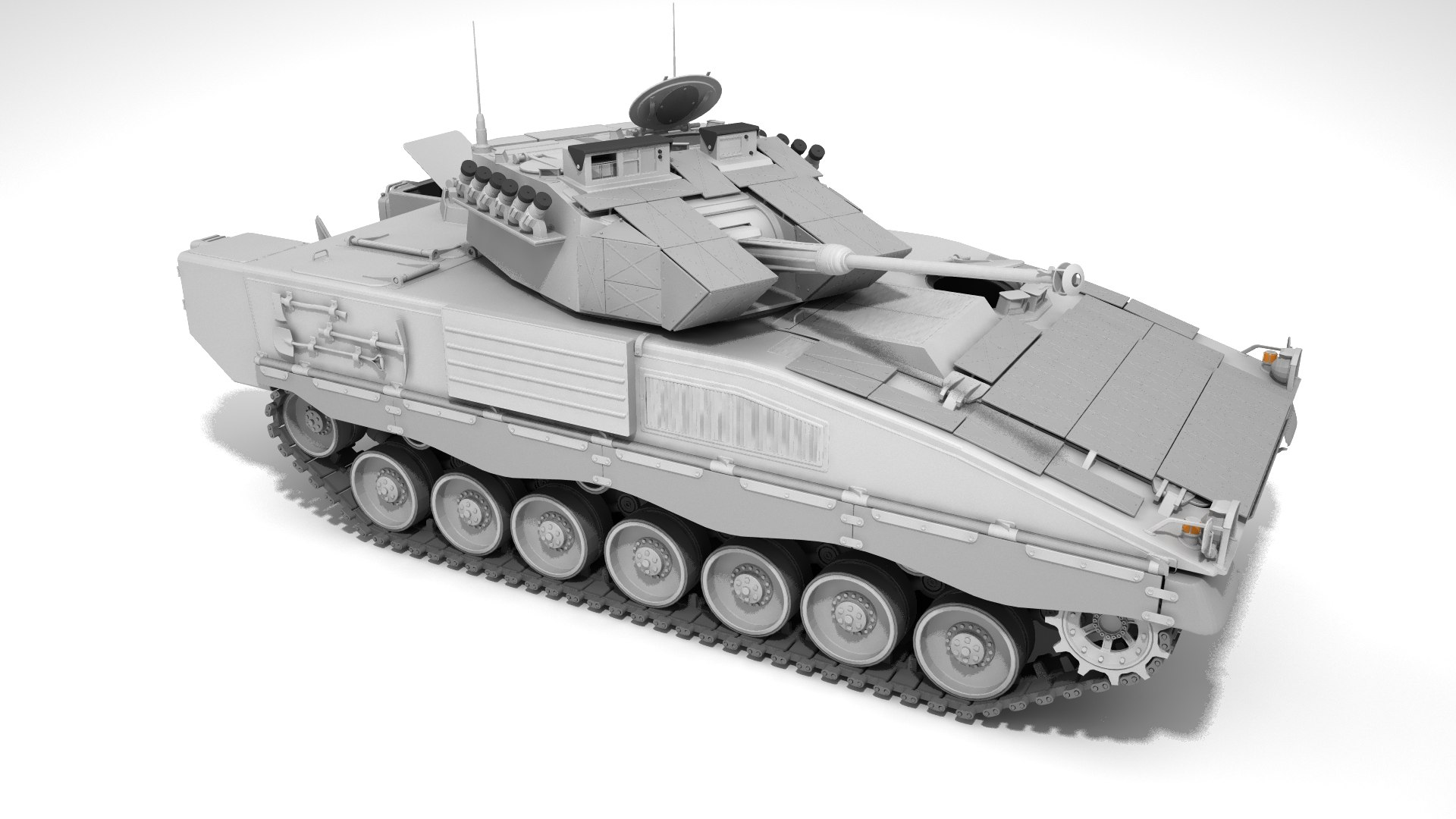 3D IFV ASCOD Pizarro Ulan Model - TurboSquid 1713127