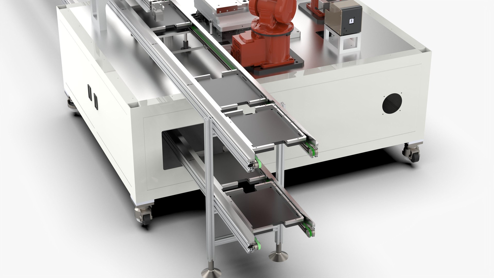 Automatic Laptop Lock Screw Machine 3D Model - TurboSquid 2005263