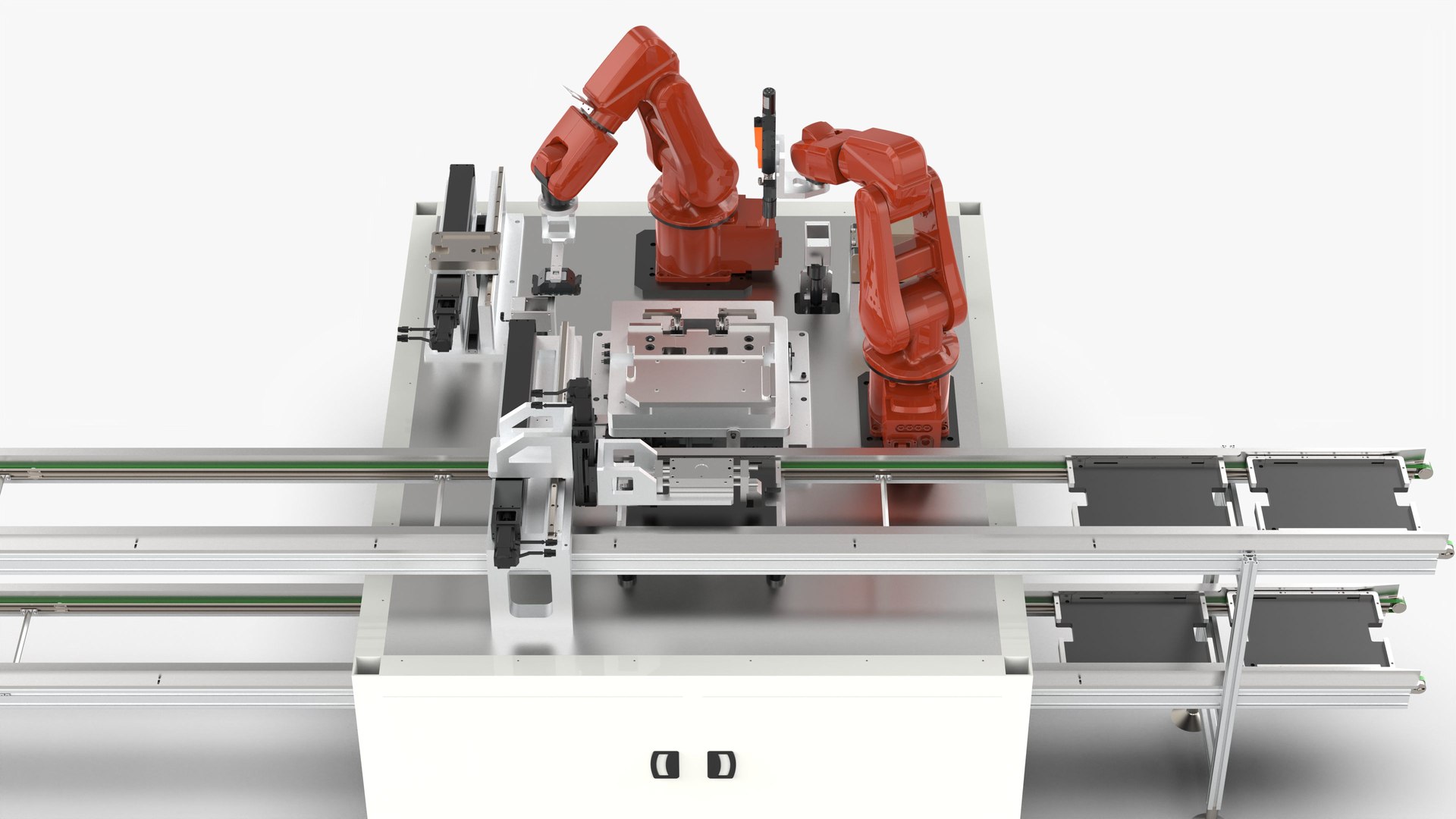 Automatic Laptop Lock Screw Machine 3D Model - TurboSquid 2005263