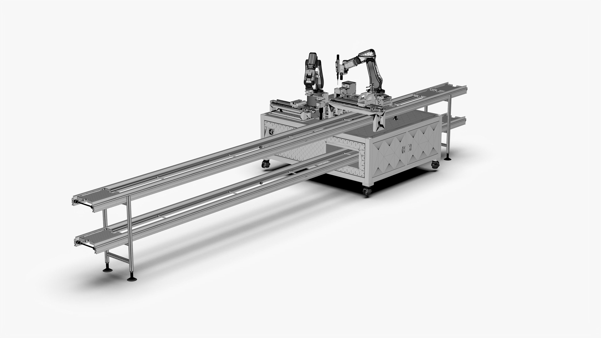 Automatic Laptop Lock Screw Machine 3D Model - TurboSquid 2005263