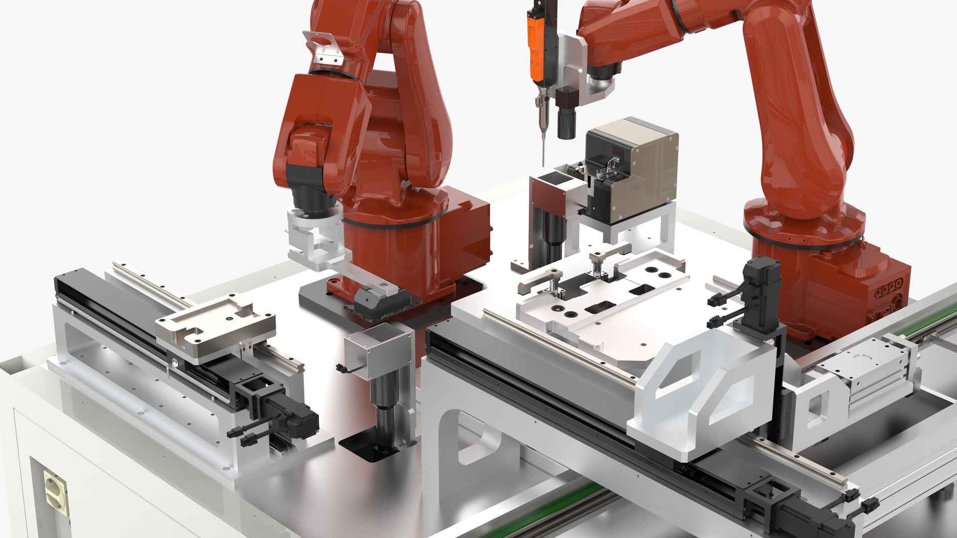 Automatic Laptop Lock Screw Machine 3D Model - TurboSquid 2005263