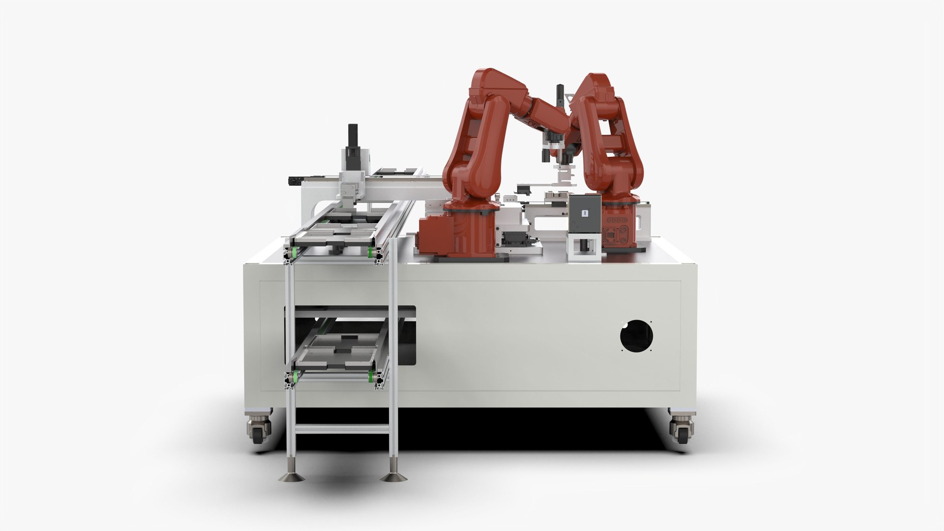 Automatic Laptop Lock Screw Machine 3D Model - TurboSquid 2005263