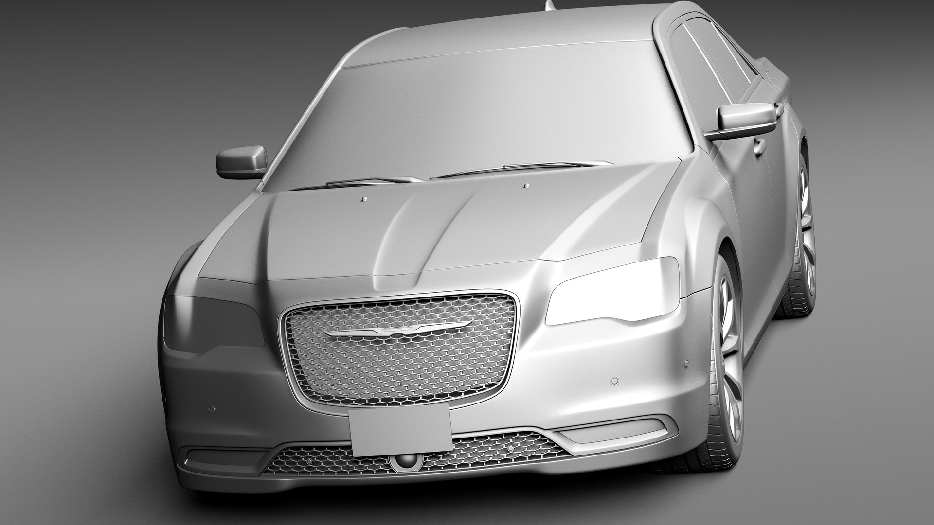2015 Chrysler 300 3d Model