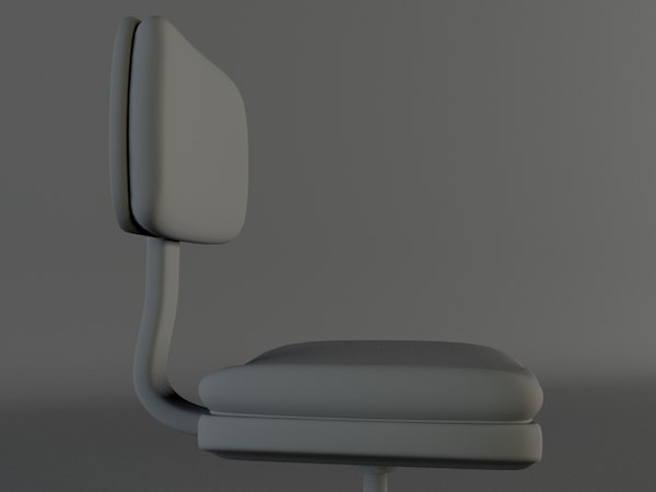 3d model desk chair
