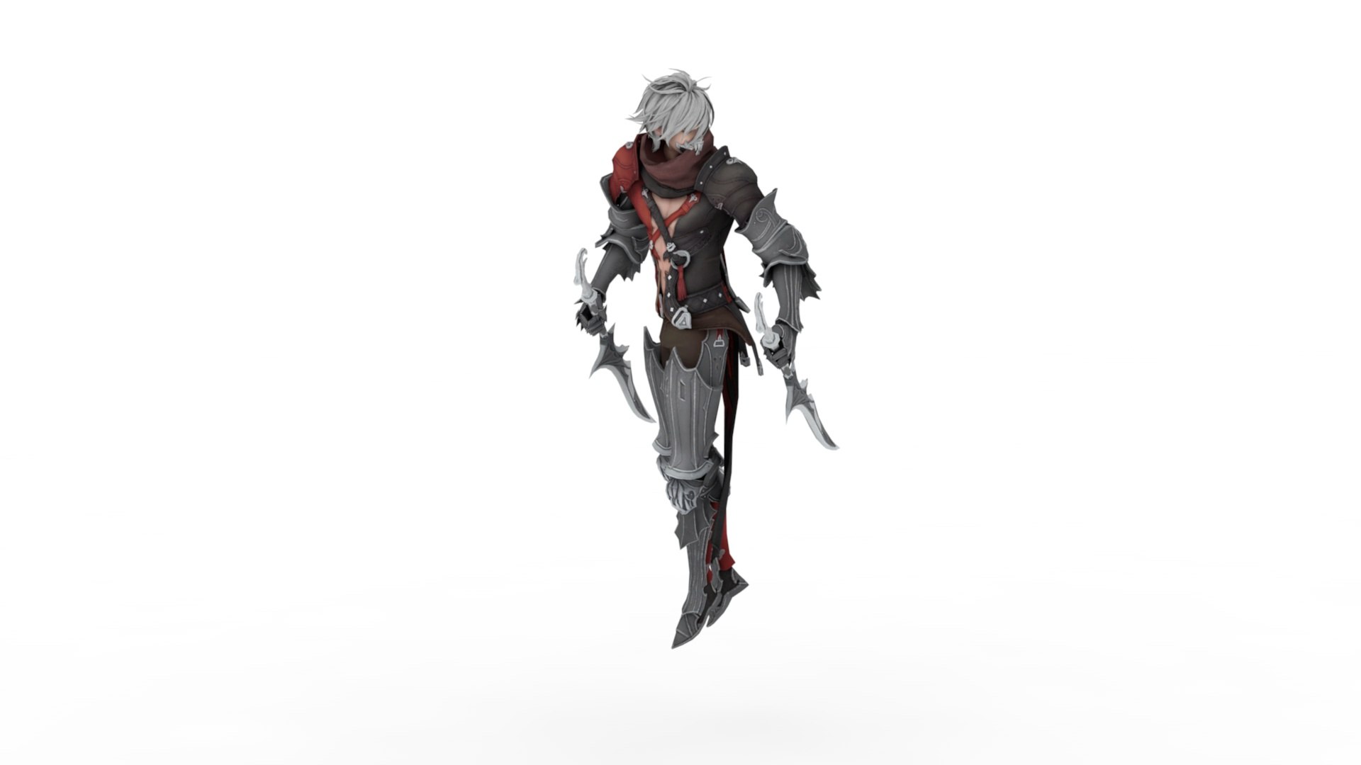 3D Warrior Game Character 3D model - TurboSquid 2007827