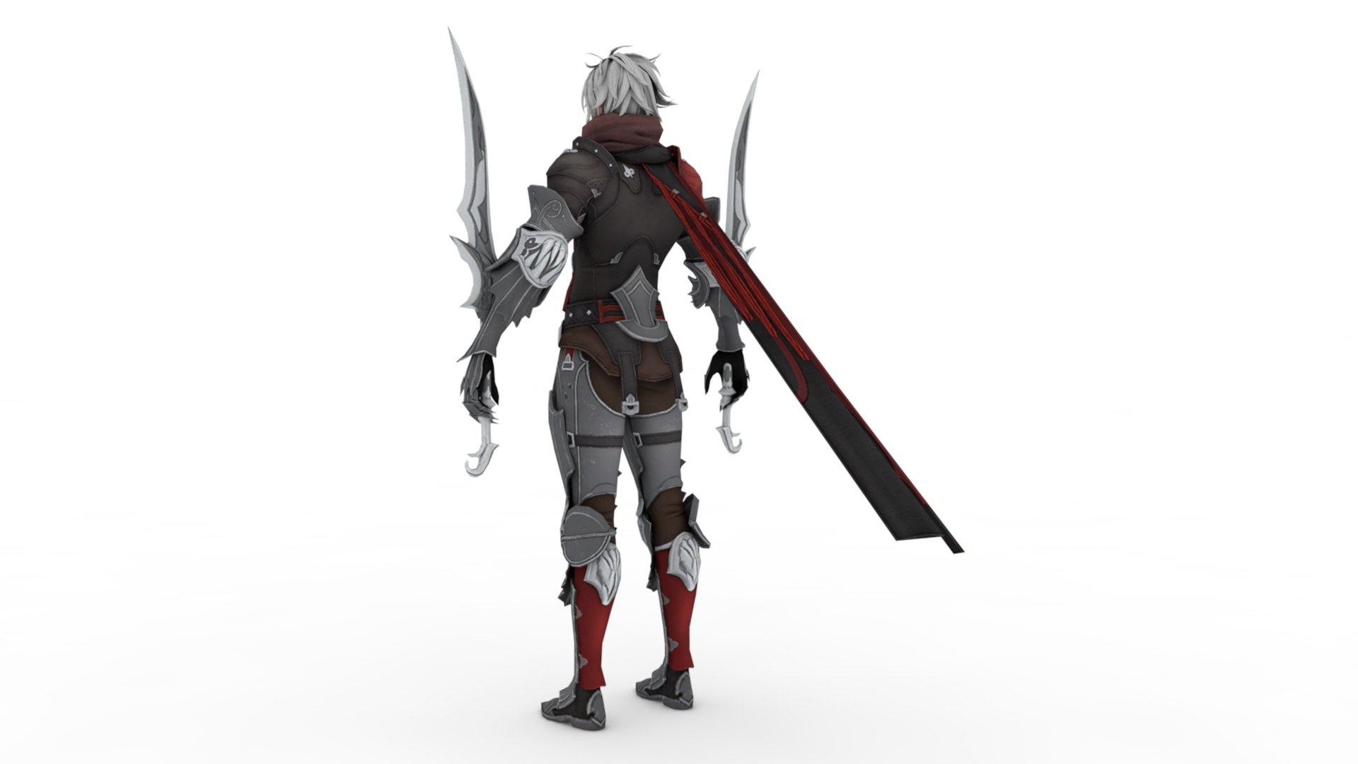3D Warrior Game Character 3D model - TurboSquid 2007827