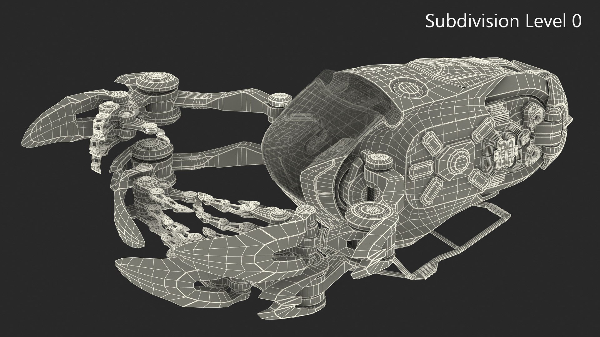 3D Sci Fi Space Loader Rigged - TurboSquid 2349829