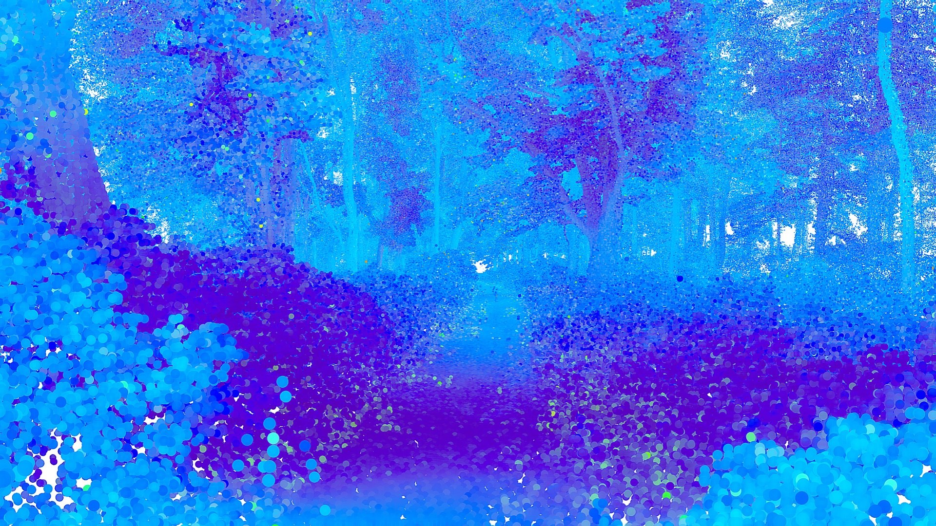 3D Forest Path - Point Cloud - TurboSquid 2240406