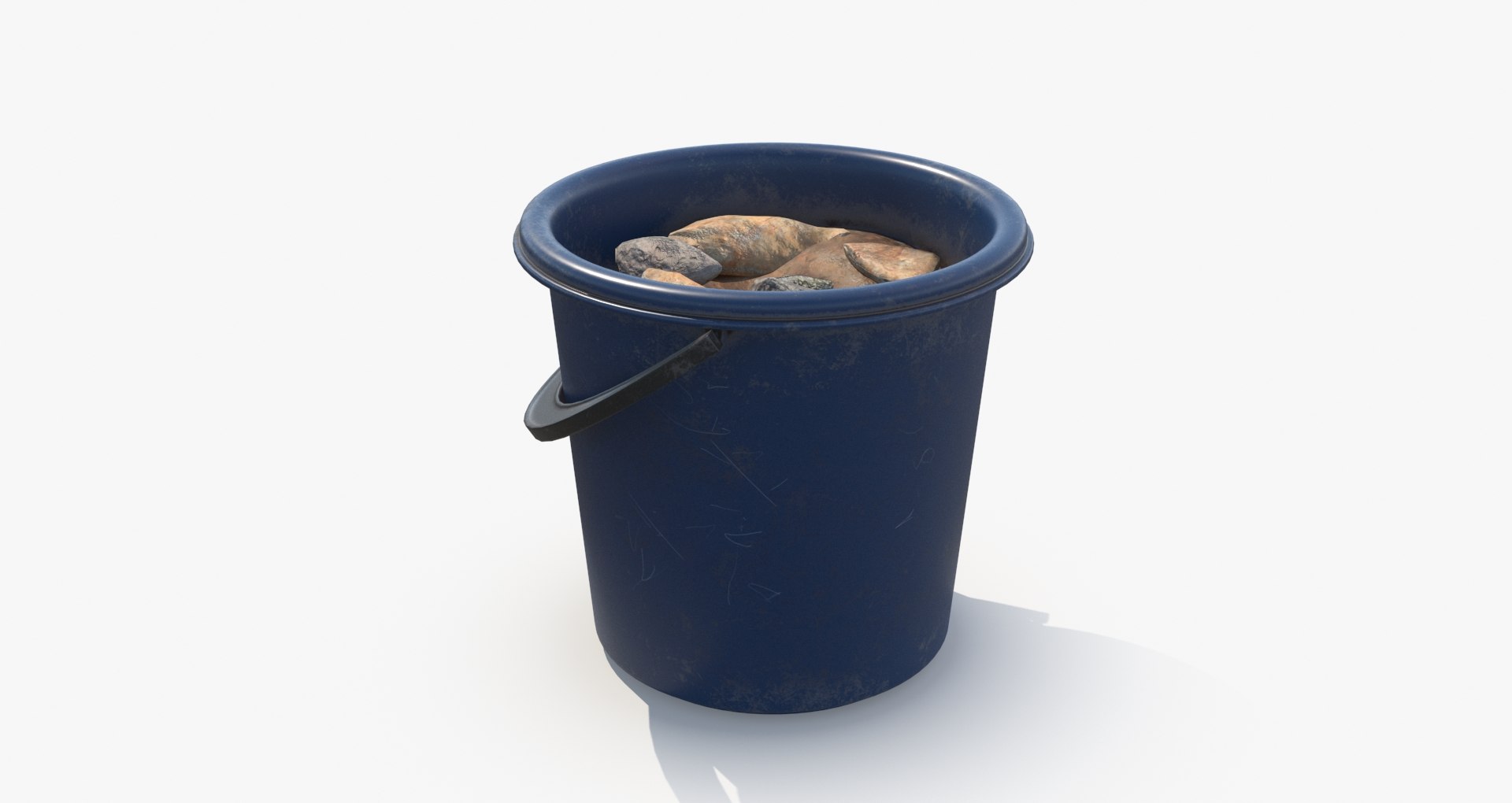 Bucket Rubble 3D Model - TurboSquid 1459447